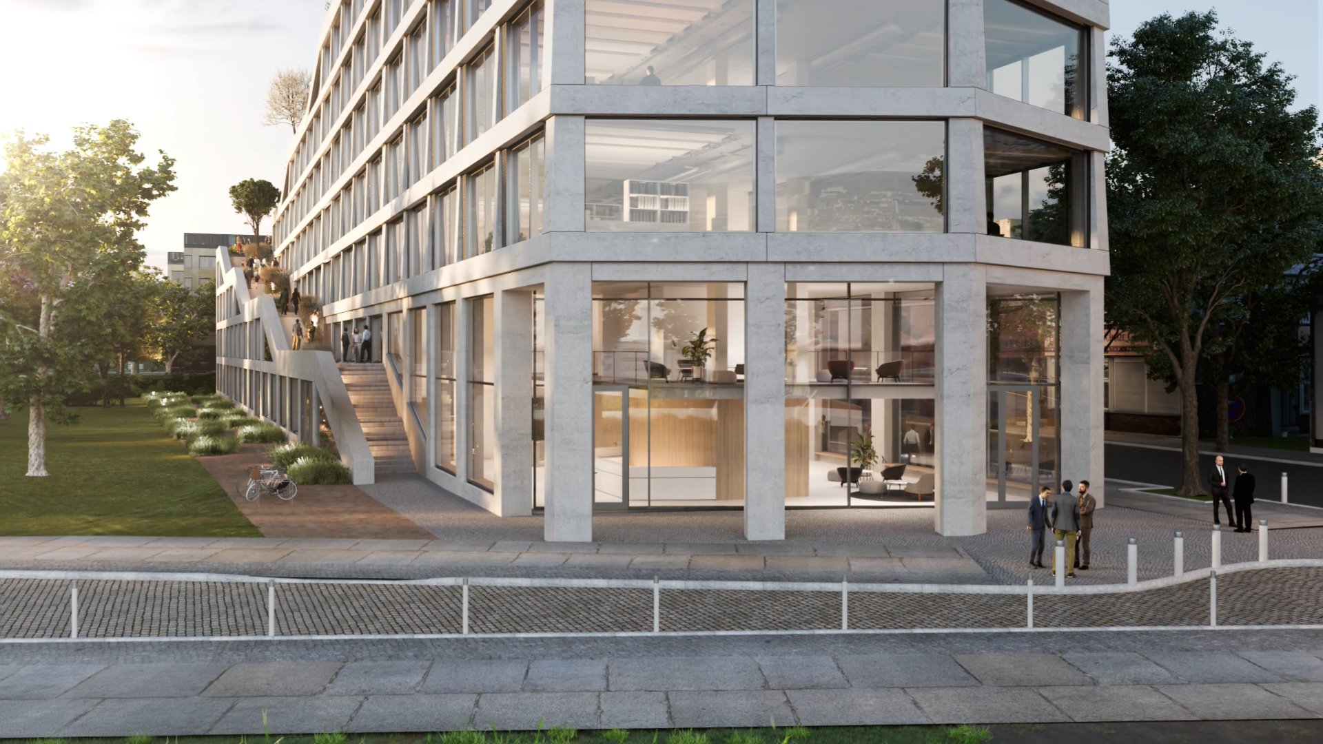 AERA Grüner Bürokomplex | MOREAN